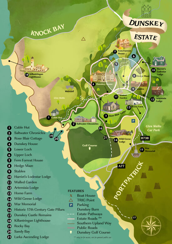 Fern Forest House - Dunskey Estate