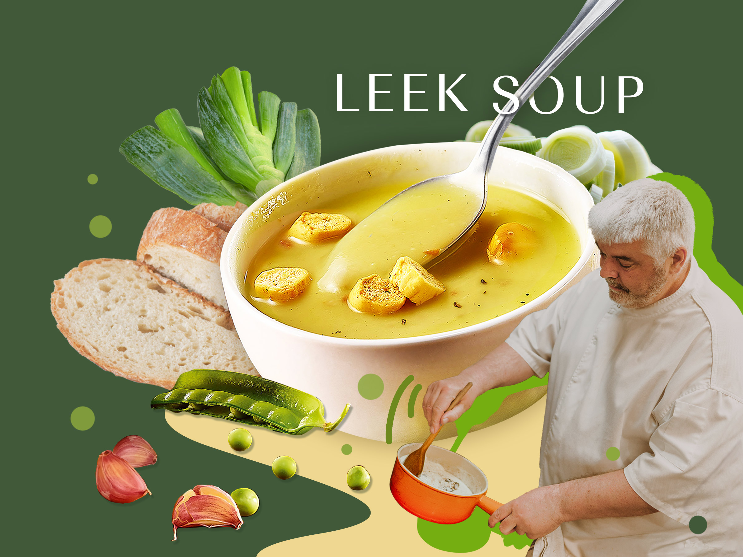 Soup for the Scottish Soul: Dave's Leek Soup - Dunskey Estate